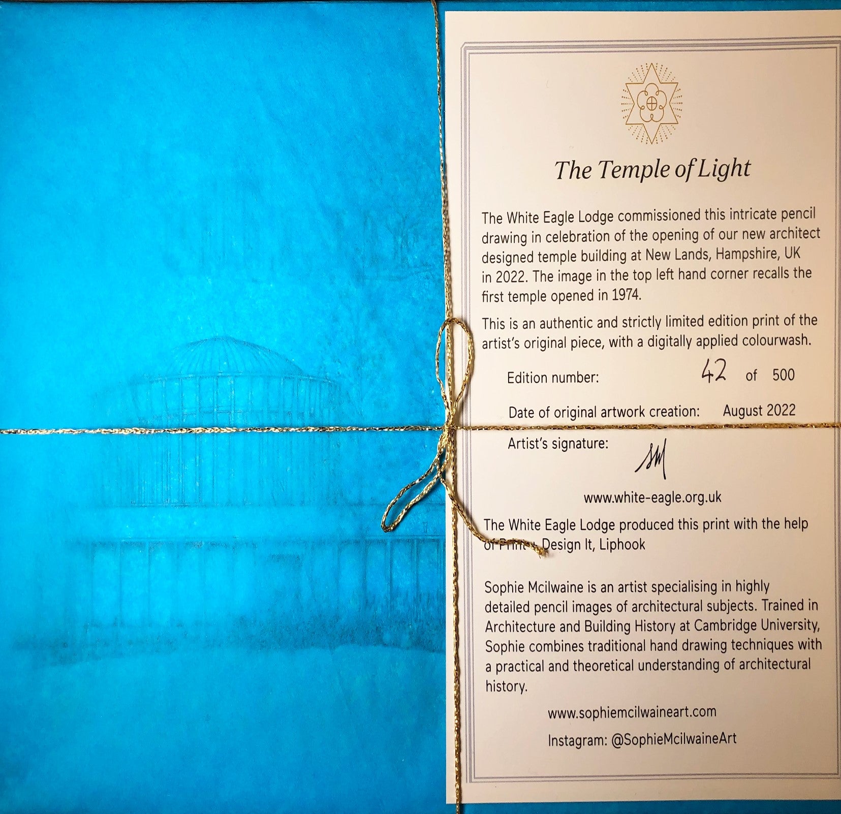Temple of Light (Limited Print Edition) -Special Offer – White Eagle Lodge